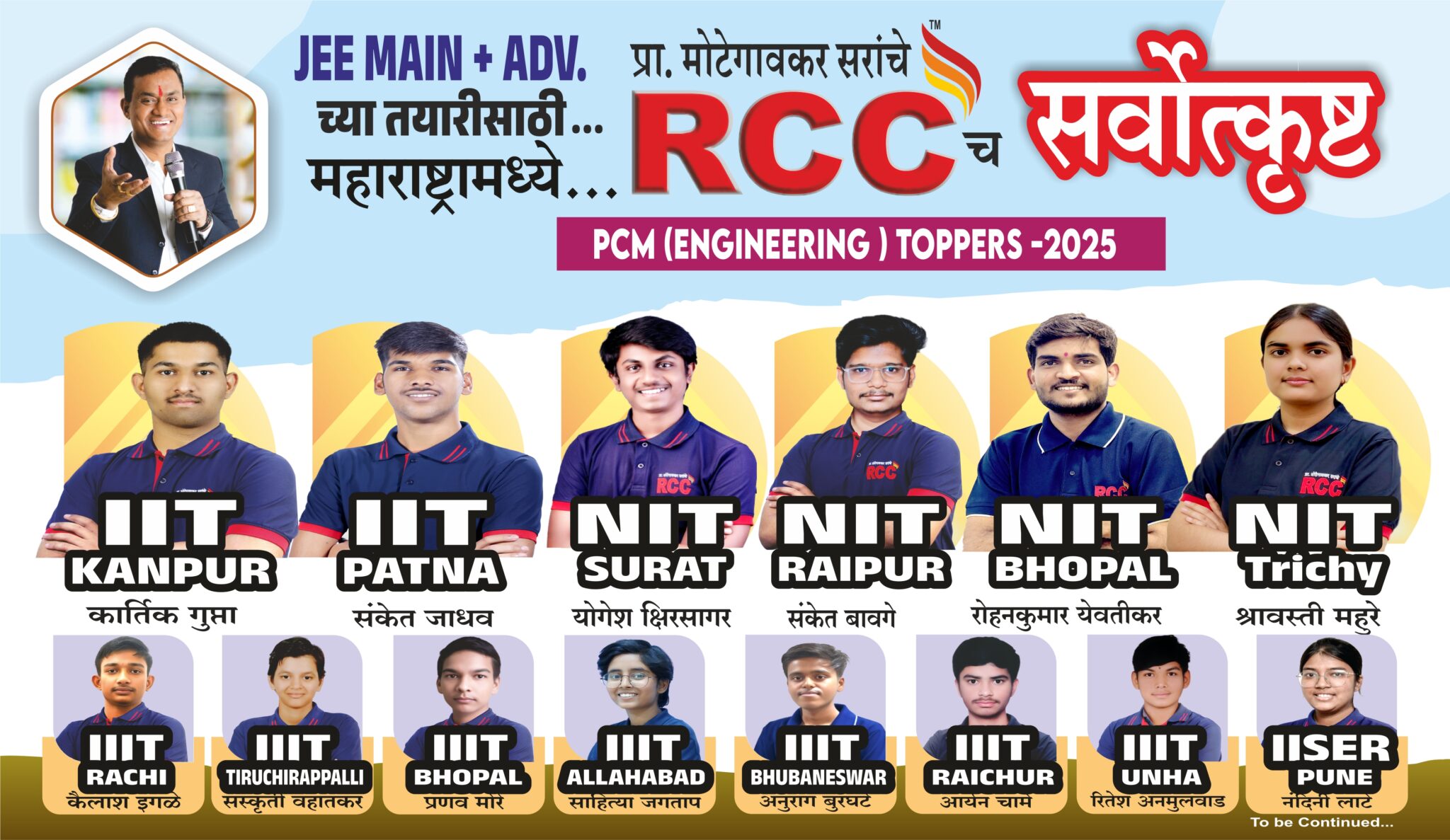 RCC Pattern – Best Classes For Chemistry, Physics, Biology